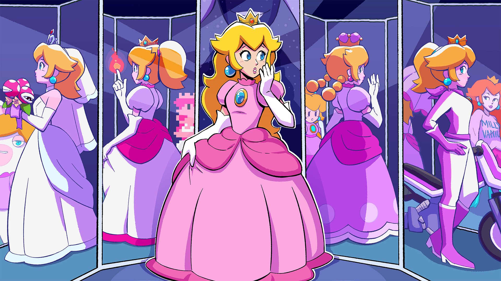 Mario And Luigi And Peach And Daisy Comics
