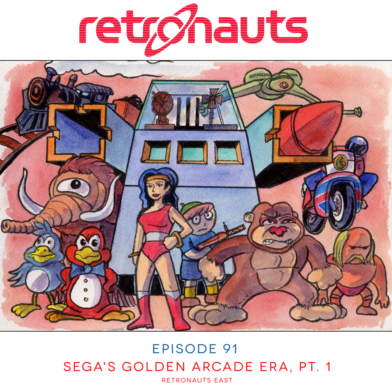 Retronauts Episode 91: A survey of SEGA's arcade work, 1980-85 | Retronauts